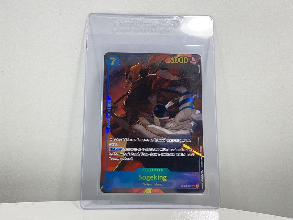 One Piece EN OP03-122 Sogeking Alt Art (Neu (gemäss Beschreibung)) in ...