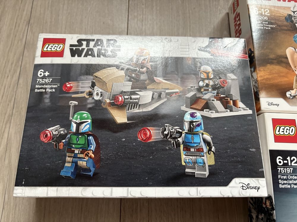 LEGO star wars battle packs OVP (Neu und originalverpackt) in ...