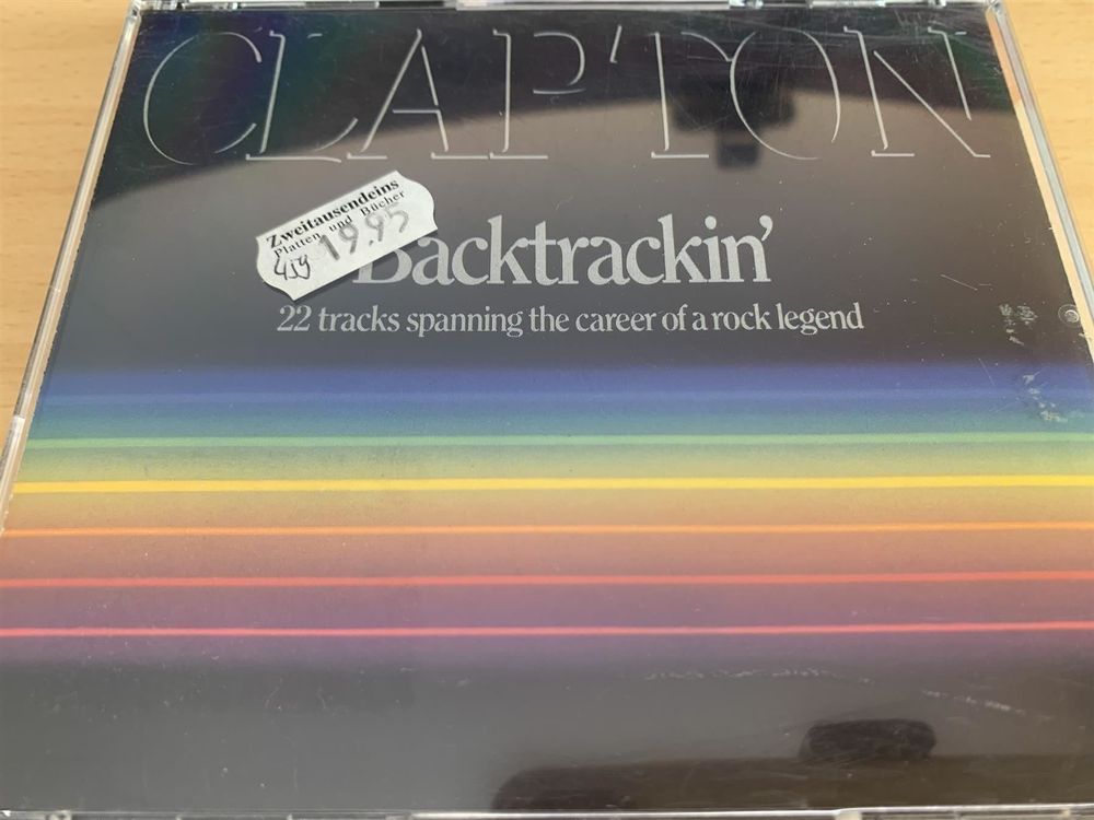 Eric Clapton – Backtrackin' - 2 CD (Gebraucht) in Rikon im Tösstal für CHF 9.5 – mit Lieferung ...