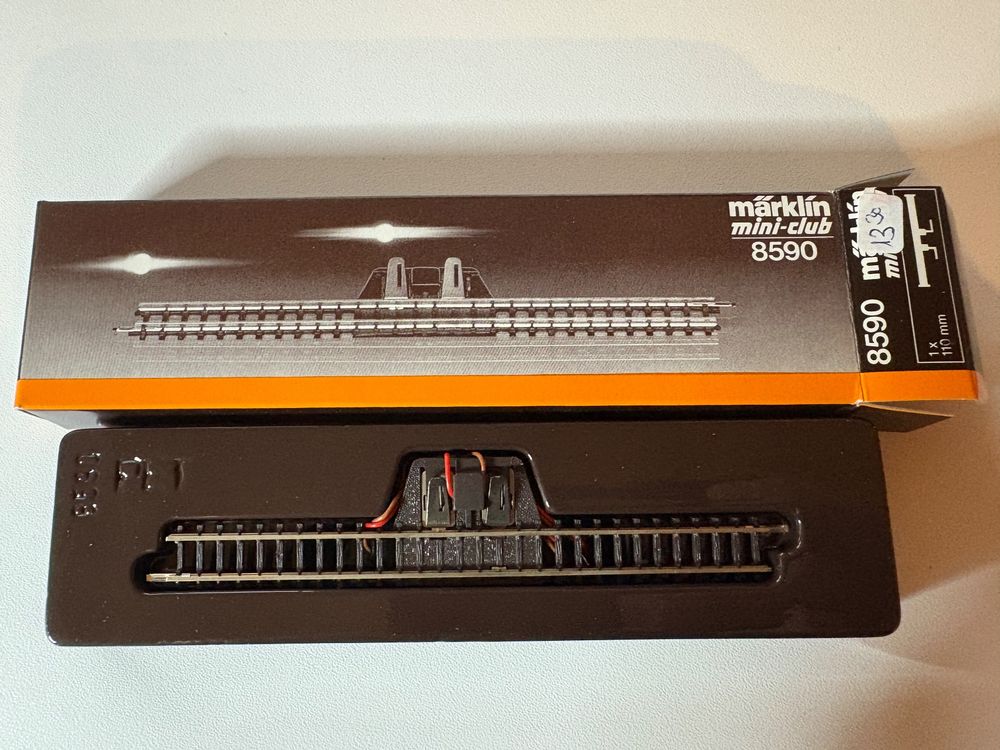 MÄRKLIN SPUR Z 8590 ANSCHLUSSGLEIS GERADE 110 mm (Gebraucht) in ...