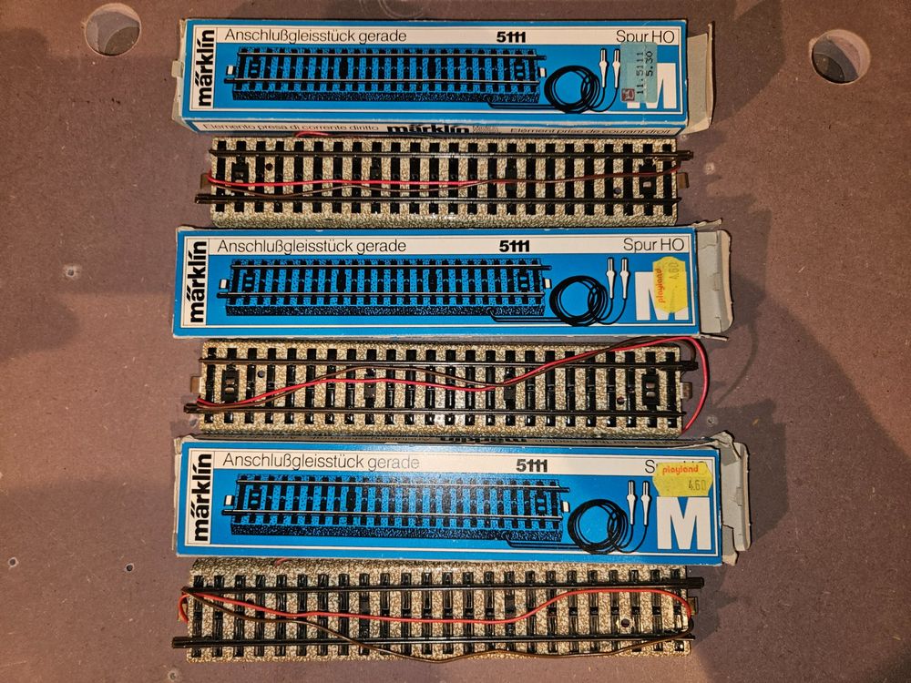 Märklin Anschluss M Gleis 5111 mit OVP sehr guter Zustand (Gebraucht ...