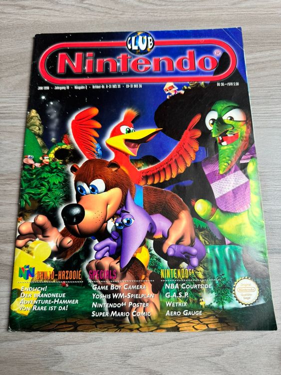 Club Nintendo Juni 1998 | Kaufen auf Ricardo