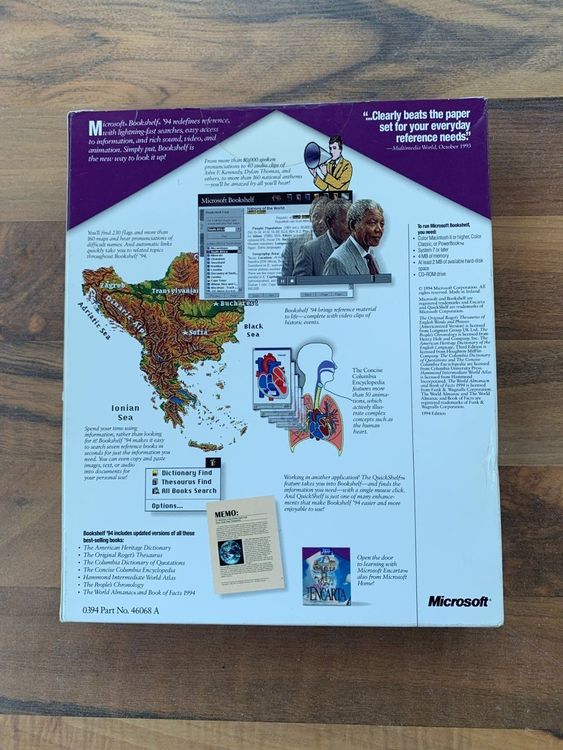 Bookshelf 94 (Vintage PC Game MS DOS WINDOWS ) (Neu (gemäss Beschreibung)) in Meilen für CHF 15 ...
