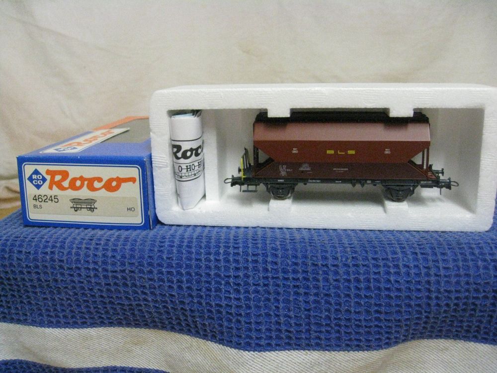 ROCO 46245 BLS Getreidesilowagen (Neu und originalverpackt) in ...