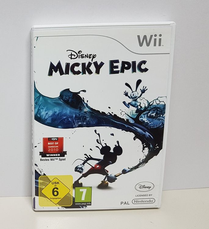 Disney Micky Epic Macht des Pinsels Epische Abenteuer Wii | Kaufen auf ...