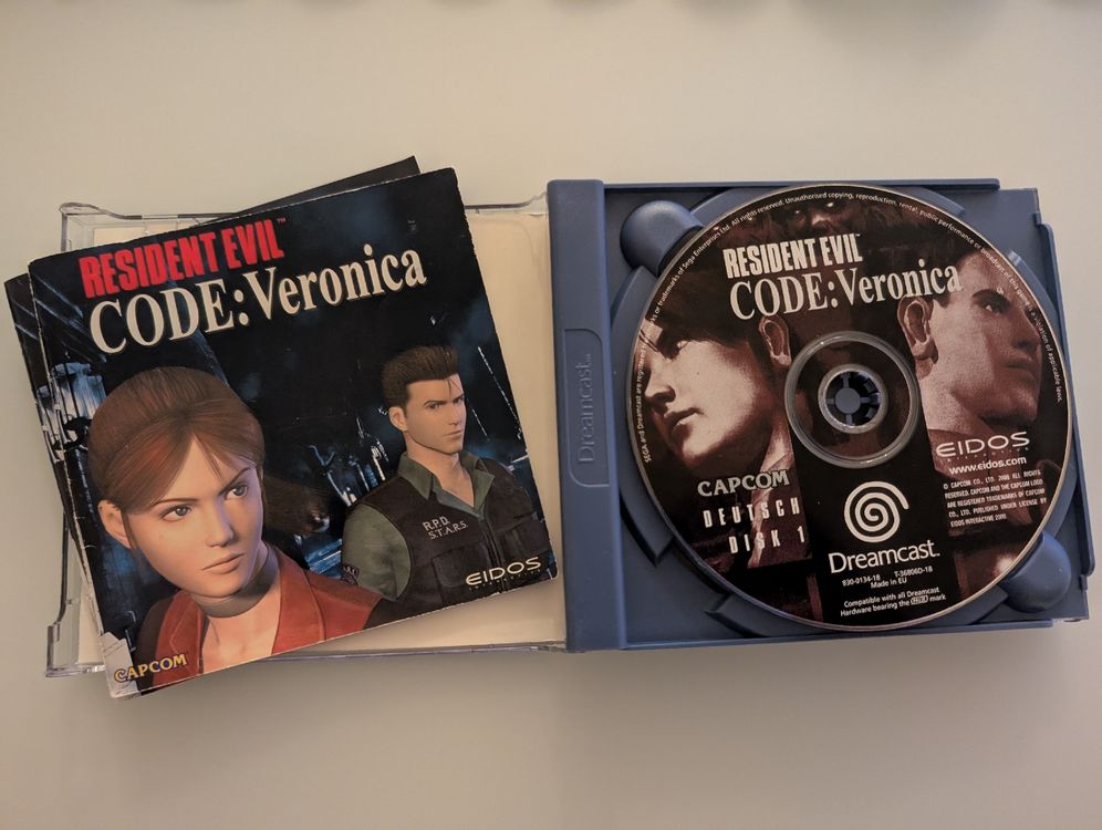 Resident Evil Code Veronica (Dreamcast) (Gebraucht) in Winterthur für CHF 30 – mit Lieferung auf ...