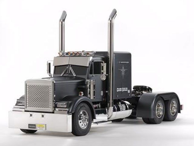 TAMIYA Grand Hauler Matte Black Edition 1/14 Bausatz (Neu und ...