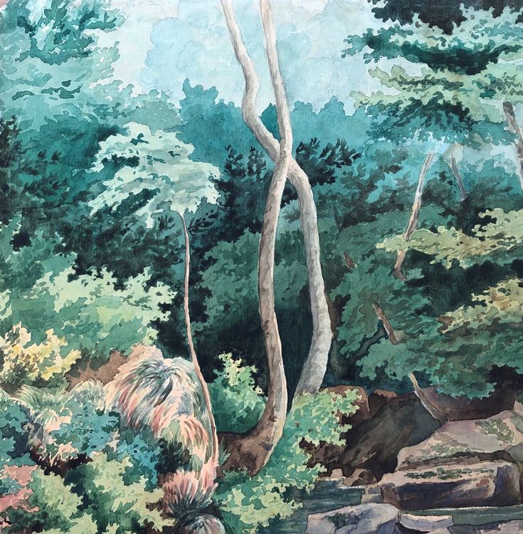 Johann Heinrich G. Keller Orig. Aquarell (Gebraucht) in Hochdorf für CHF 215 – mit Lieferung auf ...