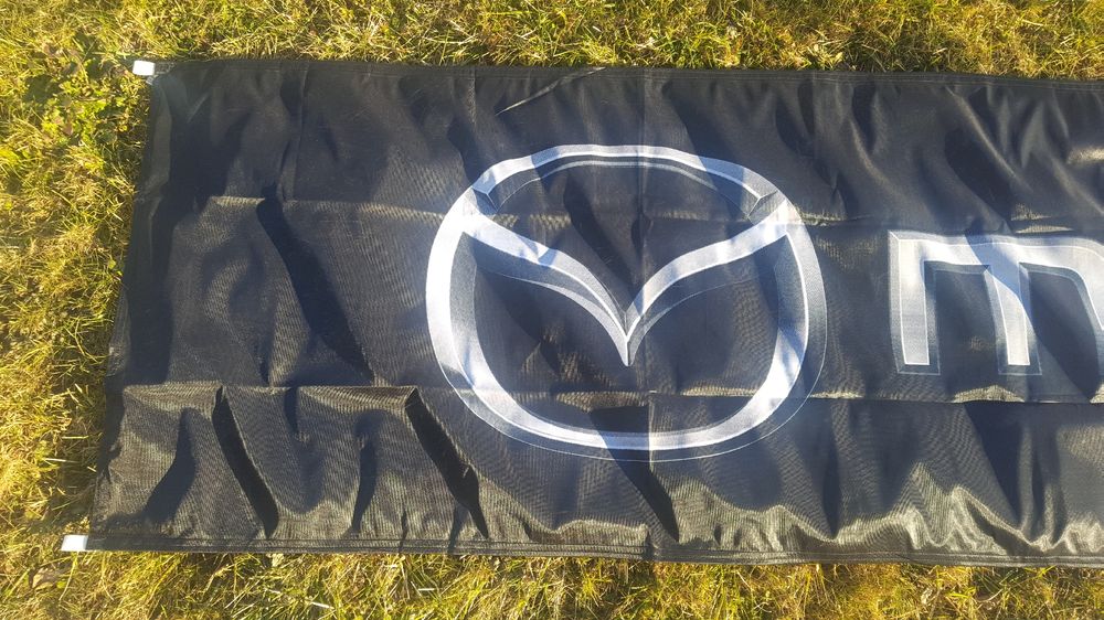 MAZDA Fahne Flagge Banner 3m X 0.7m NEU TOP (Neu und originalverpackt ...