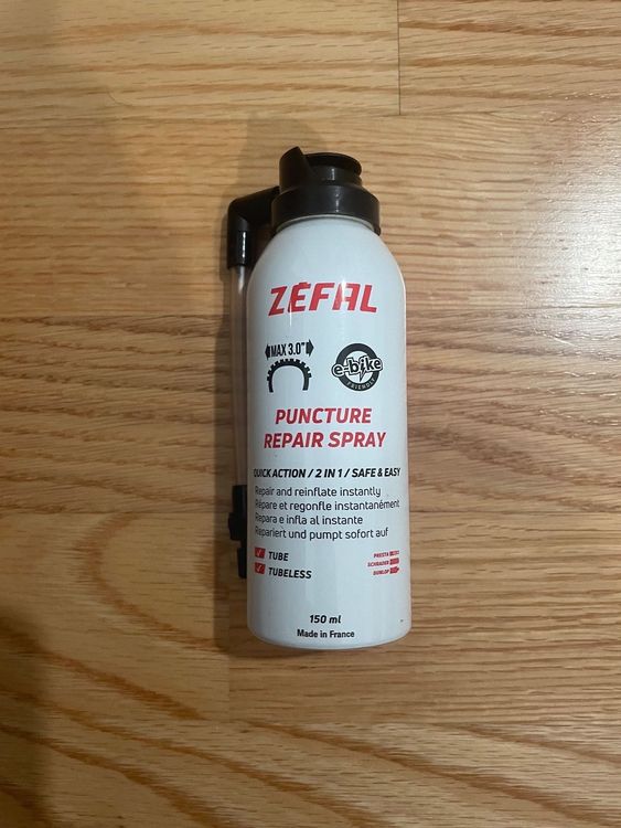 Zefal Puncture Repair Spray 150ml | Kaufen auf Ricardo