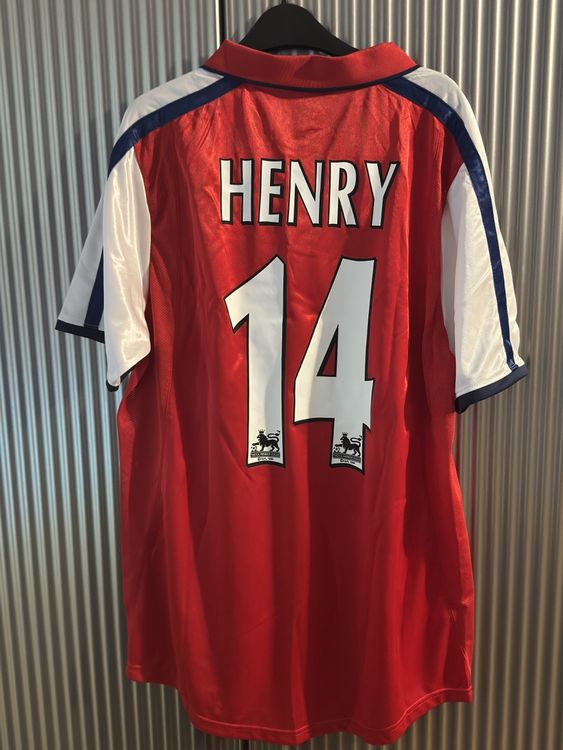 Thierry Henry Retro Arsenal Heimtrikot Grösse L (Neu und ...