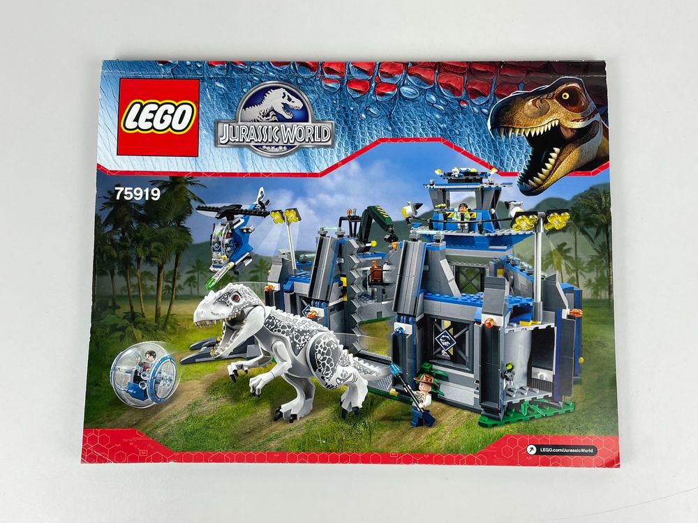 Lego Jurassic World 75919 Indominus Rex Ausbruch Anleitung | Kaufen auf ...