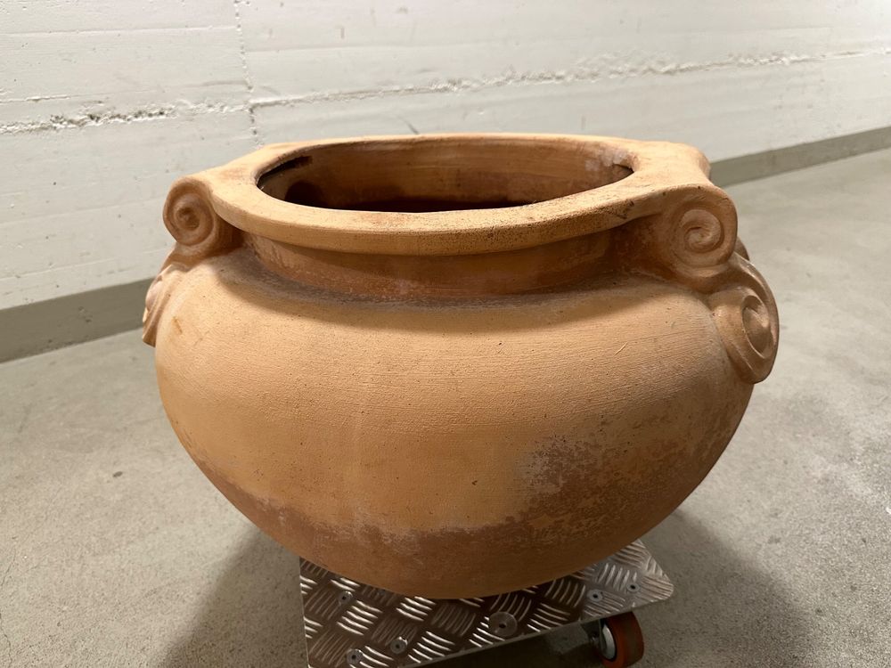Original Terracotta Topf (Coppa romana / röm. Pflanzgefäss) (Gebraucht ...