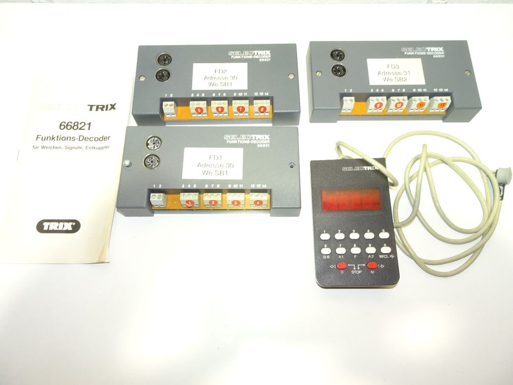 3 Selectrix Funktionsdecoder 66821 Steuergerät | Kaufen auf Ricardo