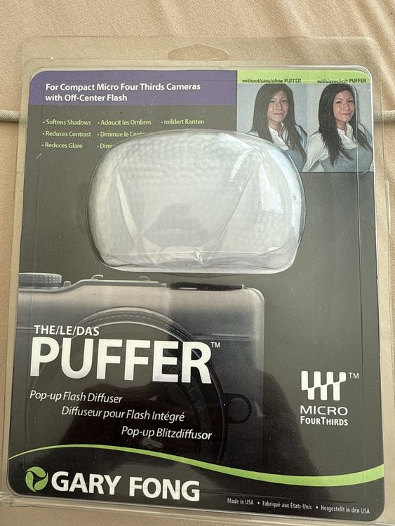 Gary Fong Micro Four Thirds Camera Pop-Up Flash Diffusor (Neu und ...