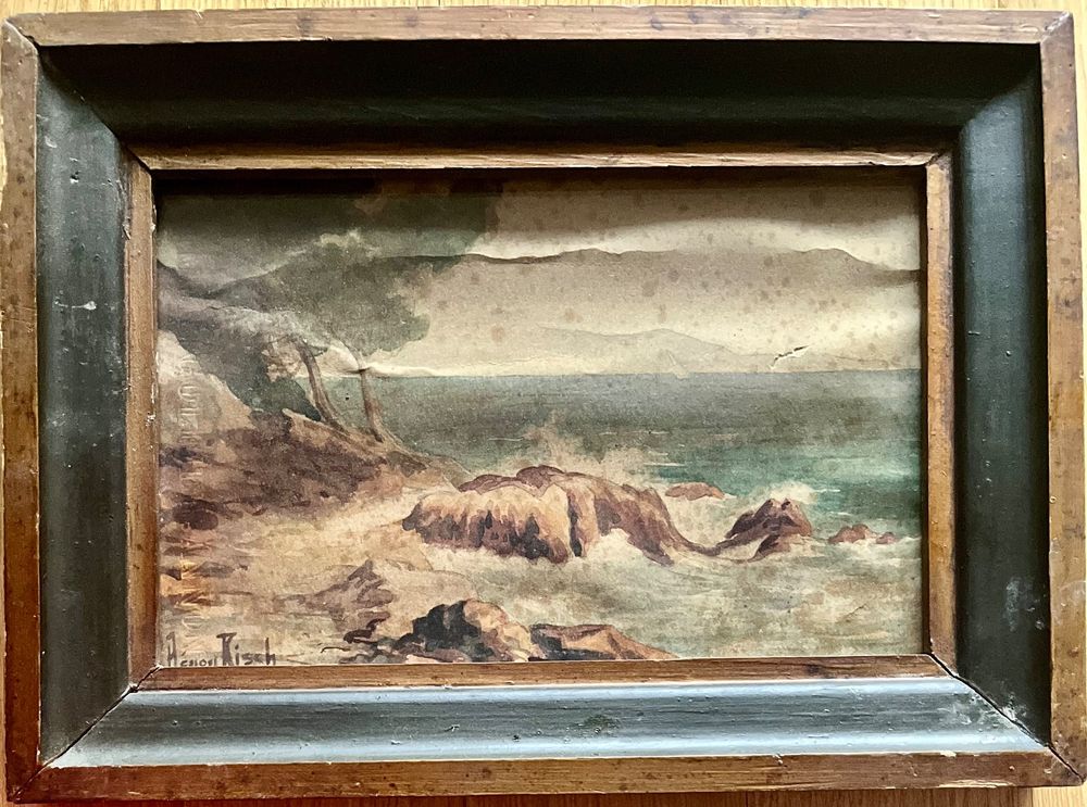 Antike Küsten Szene Gemälde, Unleserlich Signiert (Gebraucht) in Root für CHF 19 – mit Lieferung ...