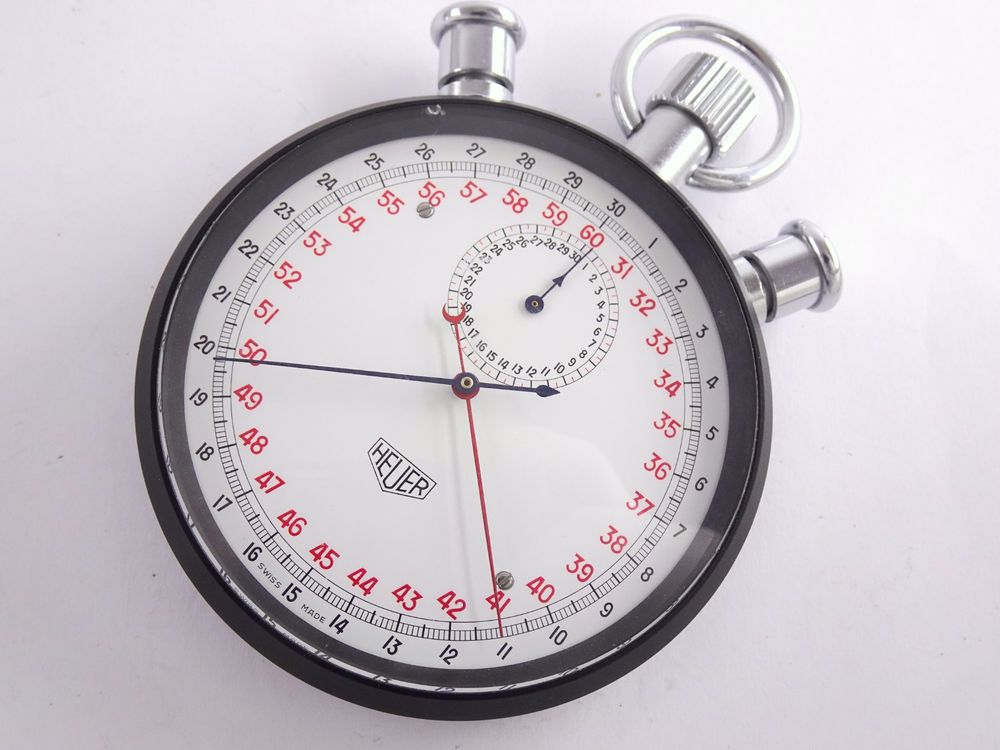 HEUER RATTRAPANTE 1970ER 30 MIN. HANDAUFZG VAL. 57 STOPPUHR | Kaufen ...