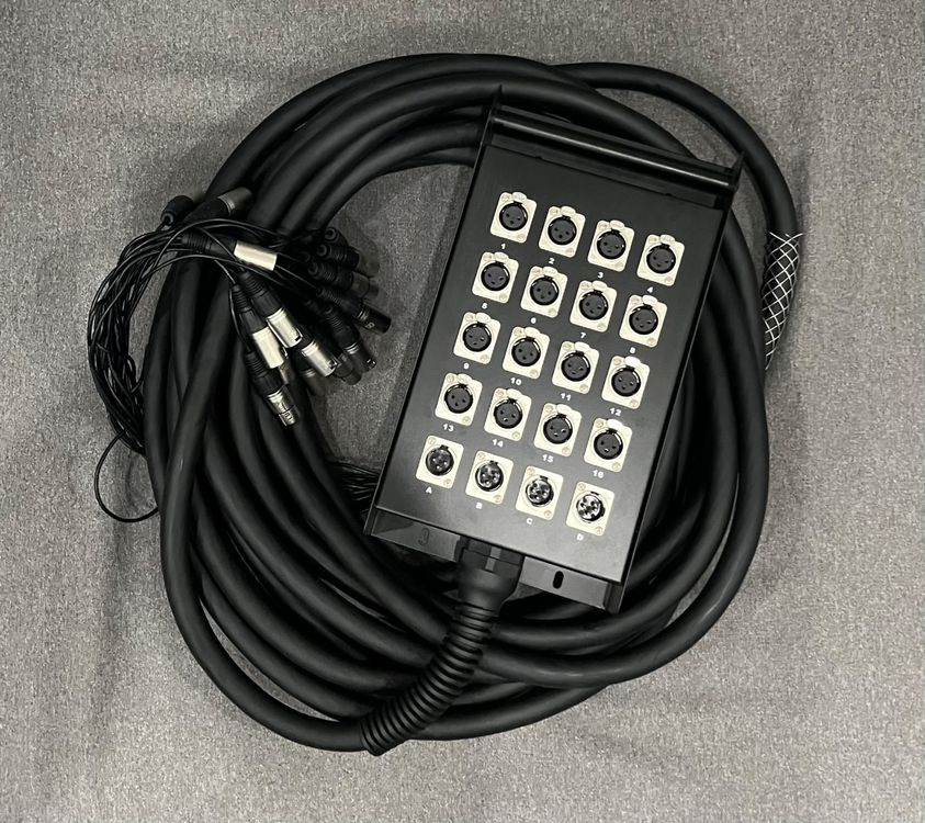 Adam Hall XLR Multicore Stagebox (Neu (gemäss Beschreibung)) in Uster für CHF 70 – mit Lieferung ...