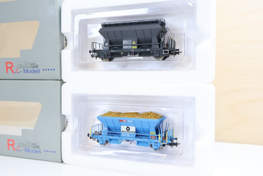 RailTop-Modell 2 x SBB Schüttgutwagen H0 41801/41805 (Gebraucht) in Winterthur für CHF 75 – mit ...