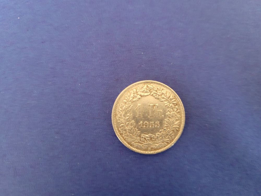 1 Franken 1955 selten (Gebraucht) in Neuenkirch für CHF 18 – mit Lieferung auf Ricardo kaufen