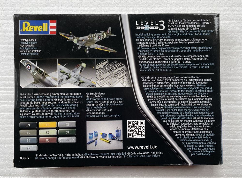 Revell 03897 Bausatz Supermarine Spitfire 1:72 (Neu (gemäss ...