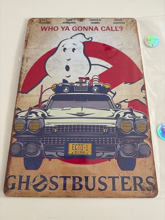 Metal Ghostbusters sign (Neu und originalverpackt) in Kerzers für CHF ...