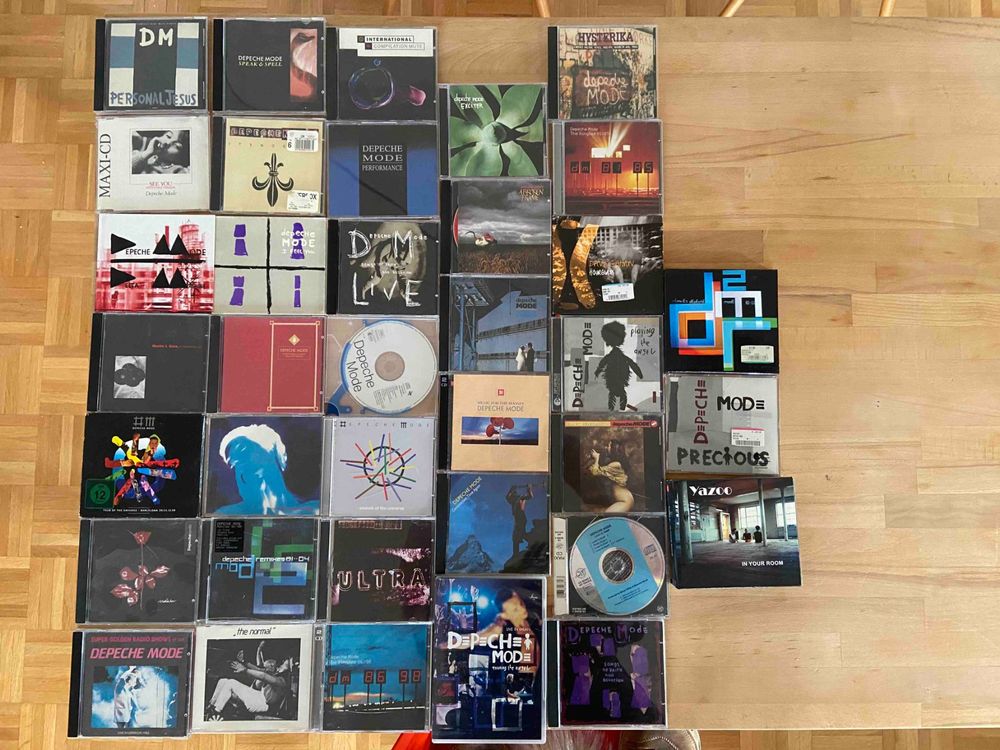 DEPECHE MODE CD/DVD Sammlung ab 1Franken (Gebraucht) in Adliswil für ...