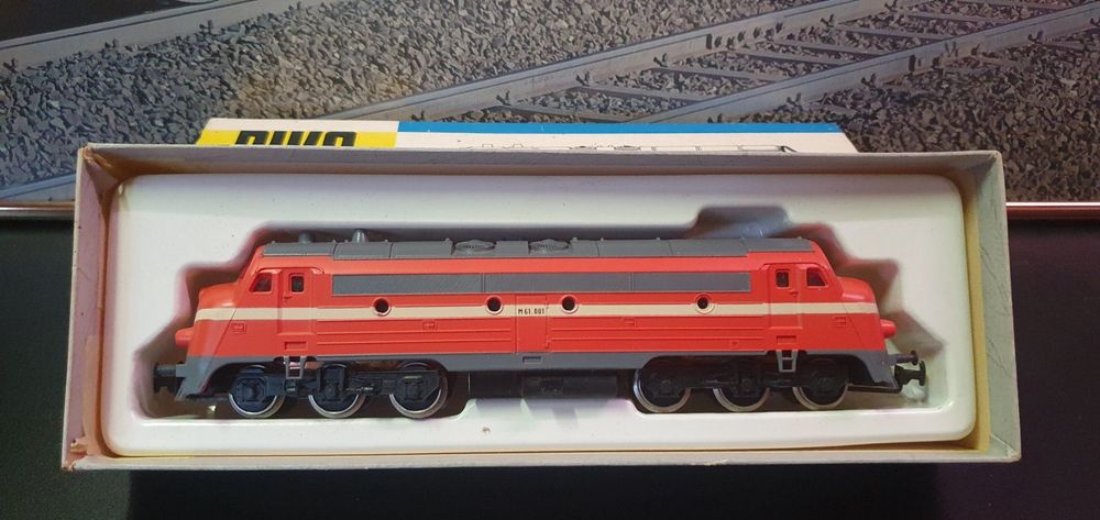PIKO:DC: UNGARISCHE DIESELLOK TYP MY M61 ORANGE TOP/OVP | Kaufen auf ...