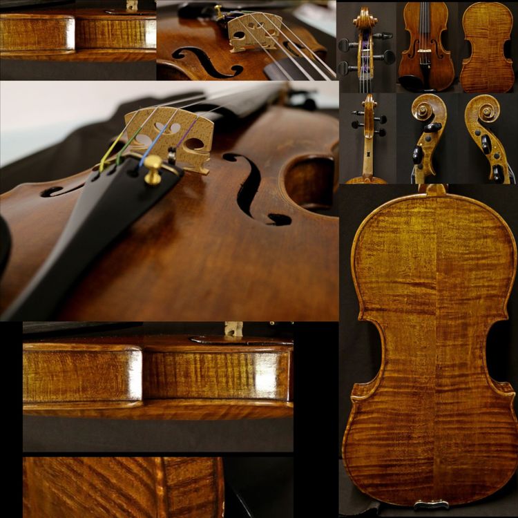 Violin, old 218 years original, no cracks,nice sound,amazing (Gebraucht ...