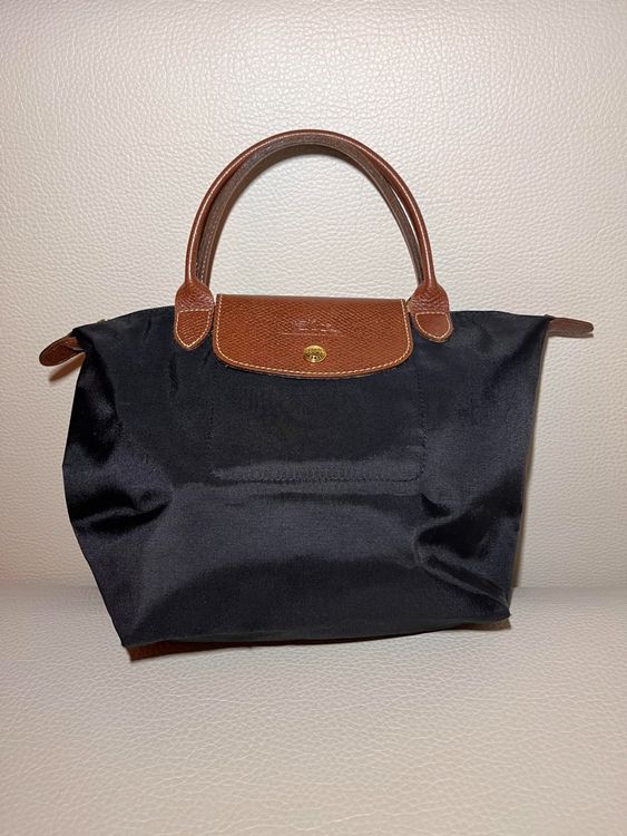 Longchamp - Le Pliage - Handtasche S - Schwarz Braun (Gebraucht) in Rümlang für CHF 60 – mit ...
