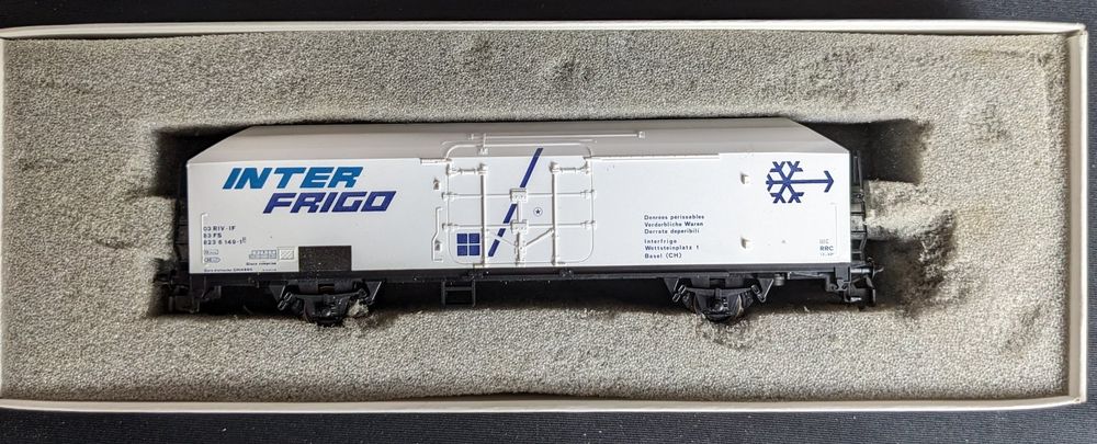 Rivarossi-Como 2443 FS FS Wagon-Frigo INTER-FRIGO Ep 5 (Neu und ...