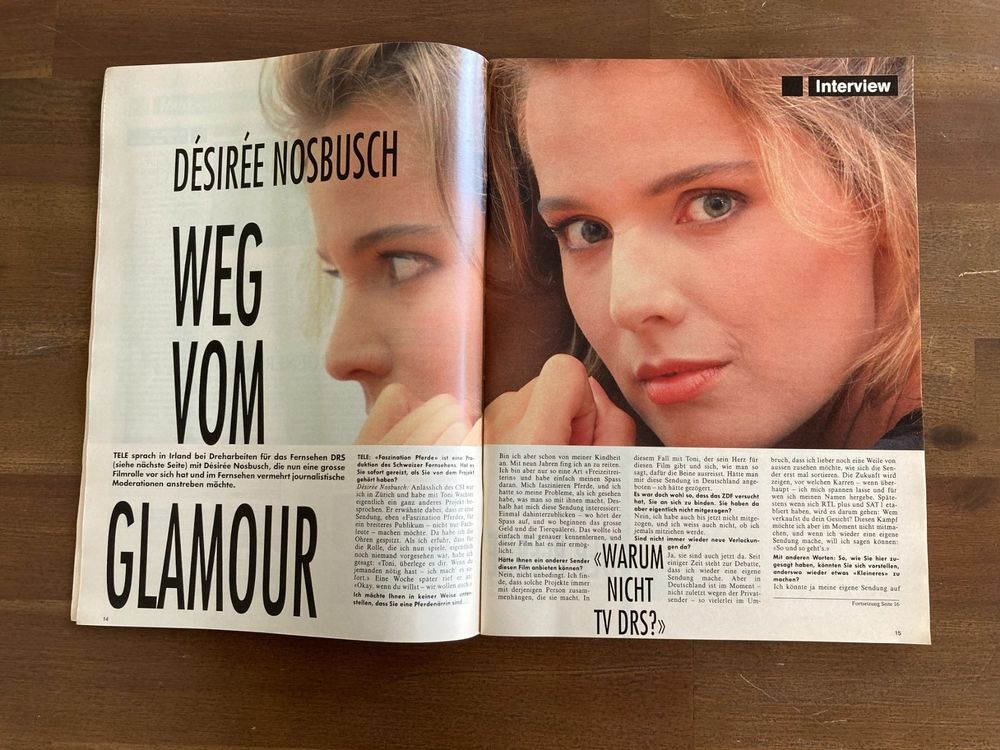 Fernsehzeitschrift Tele Nr. 40 1989 | Kaufen auf Ricardo