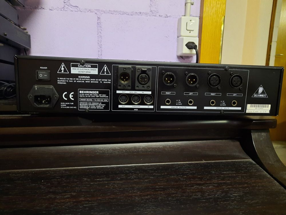 Behringer Ultra-Dyne PRO Digital Dual DSP mainframe DSP 9024 | Kaufen ...