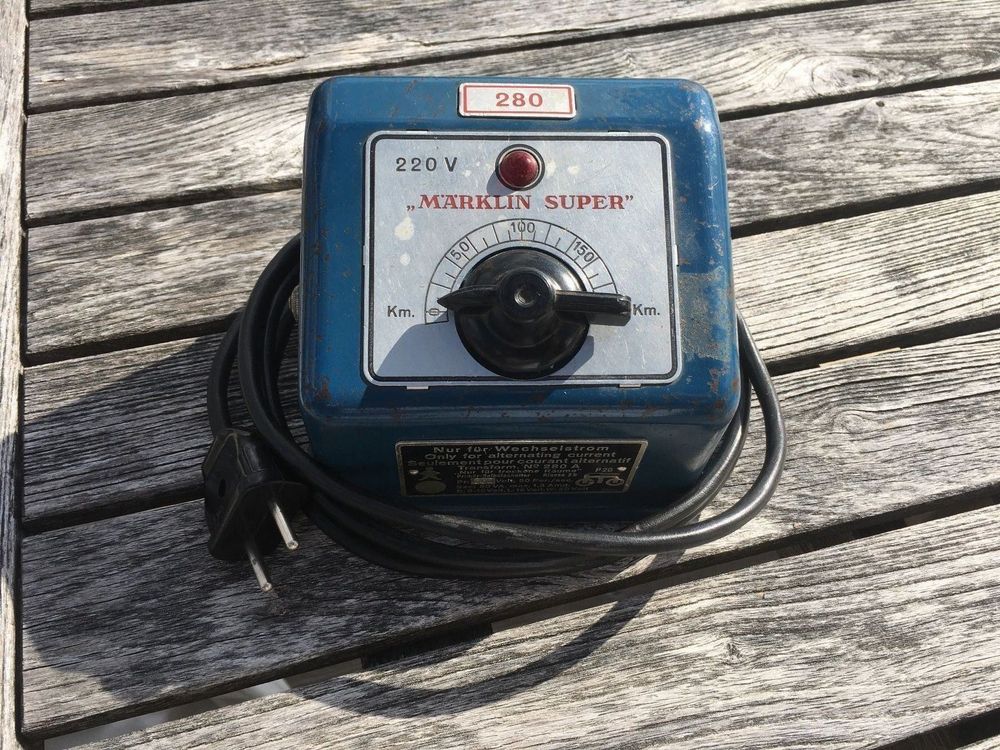 Märklin Super 280 Trafo - Antik, geprüft (Gebraucht) in Oberdorf SO für ...