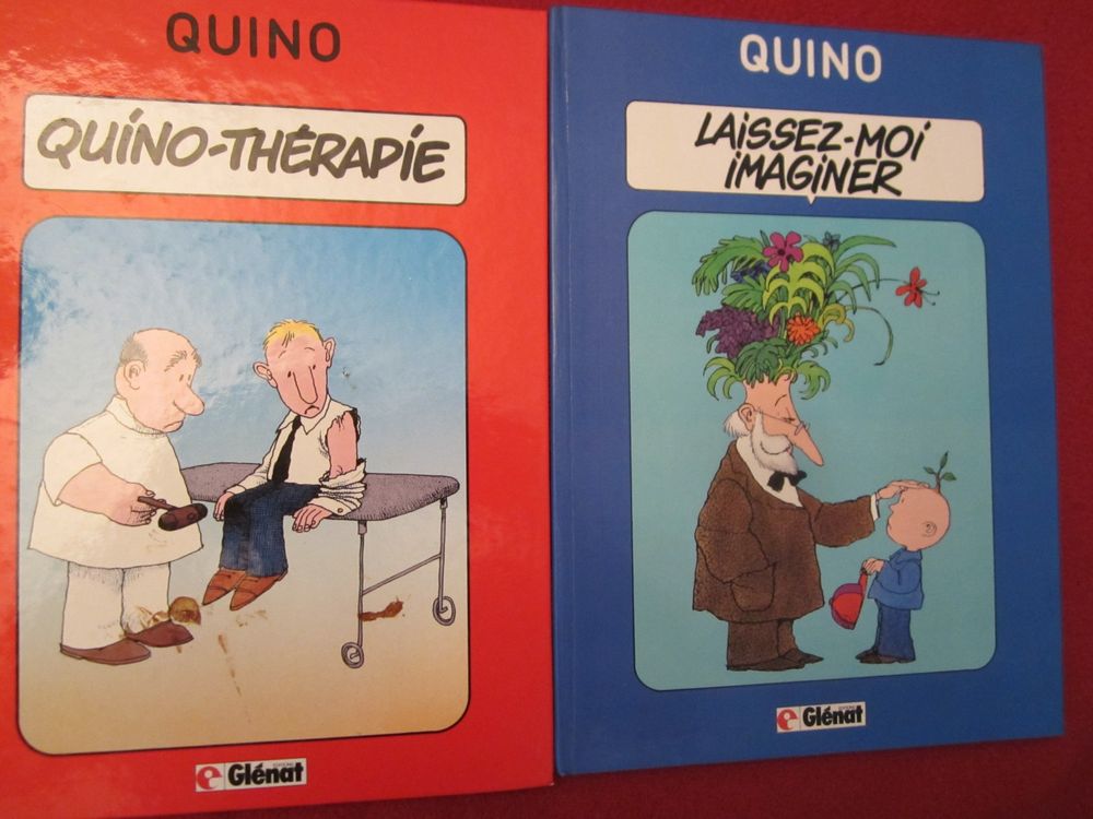 2 QUINO Comics "Quino-Thérapie", "Laissez-moi imaginer" (Gebraucht) in ...