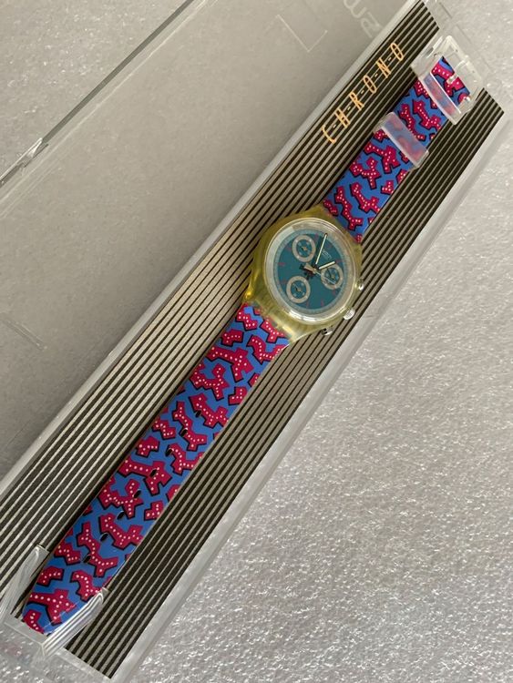 WILD CARD Swatch CHRONO ★ ungetragen - VINTAGE | Kaufen auf Ricardo