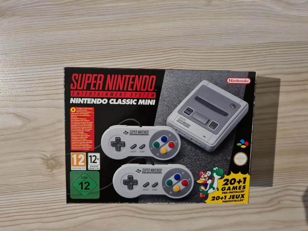 Super Nintendo Classic mini (Neu und originalverpackt) in für CHF 181 ...