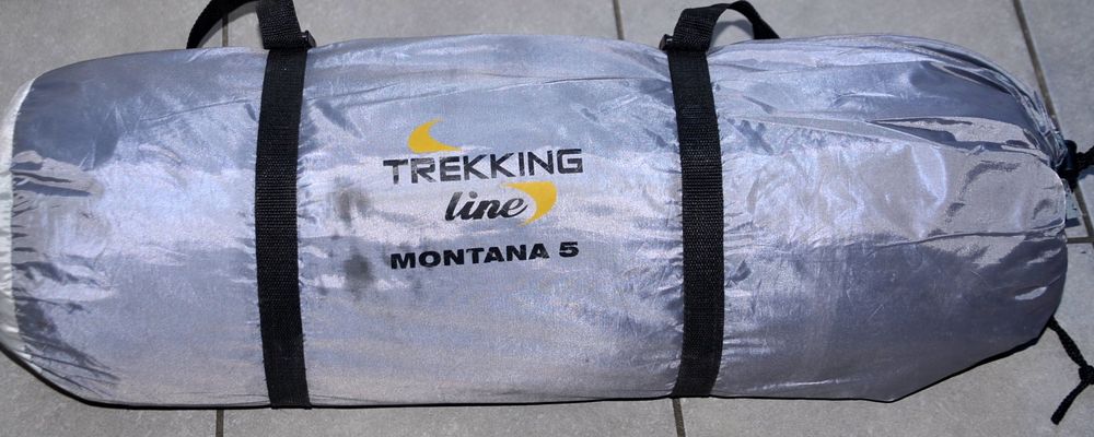 Trekking Line Montana 5 Zelt / tente (Gebraucht) in Collonges für CHF ...