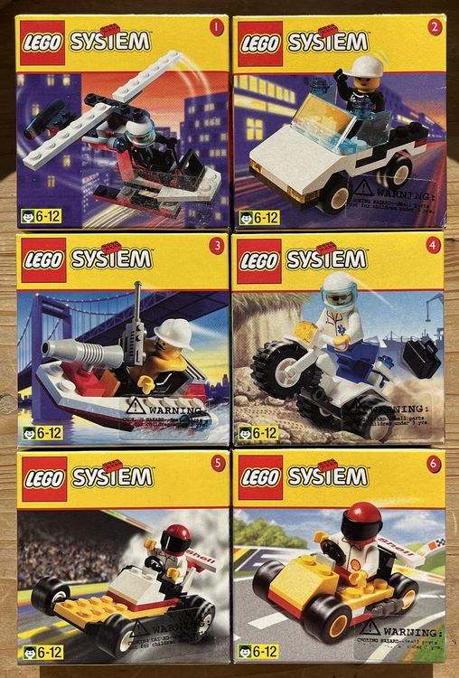 LEGO System 1246 / 1247 / 1248 / 1249 / 1250 / 1251 Neu (Neuf avec ...