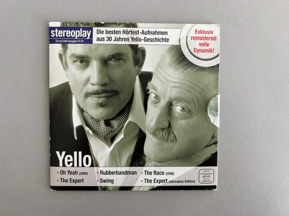 Stereoplay Die Besten Hörtest-Aufnahmen 30 Jahre Yello CD | Kaufen auf ...