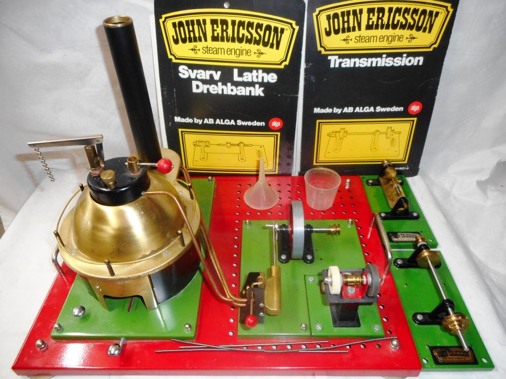 Alga John Ericsson Dampfmaschine OVP Antriebsmodelle (Gebraucht) in ...