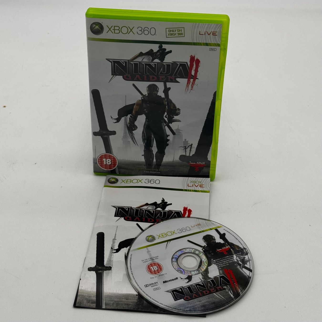 Ninja Gaiden II | Xbox 360 | komplett mit Anleitung | Action (Gebraucht ...