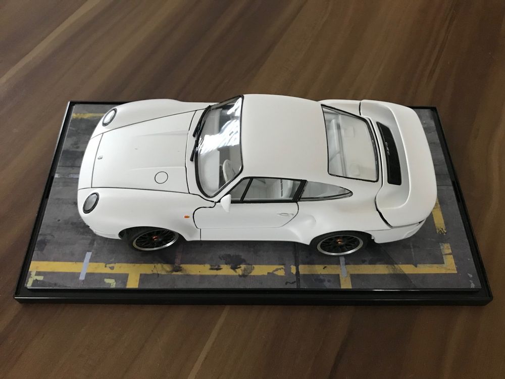 Porsche 959 Turbo Mattweiss 1/24 Einzelstück/Unikat Tamiya (Neu (gemäss ...