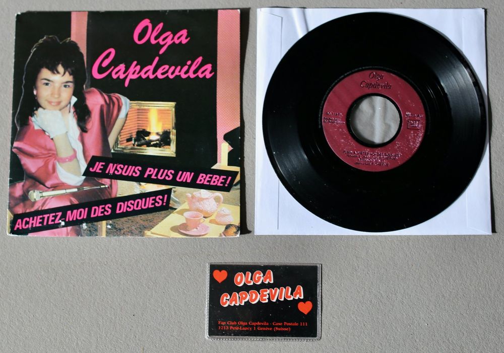 Single, CH Synth Pop/Disco, Olga Capdevila, 1986 | Kaufen auf Ricardo