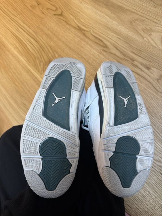 Air Jordan 4 Retro Evergreen, Grösse 38.5 Top Zustand! (Gebraucht) in ...
