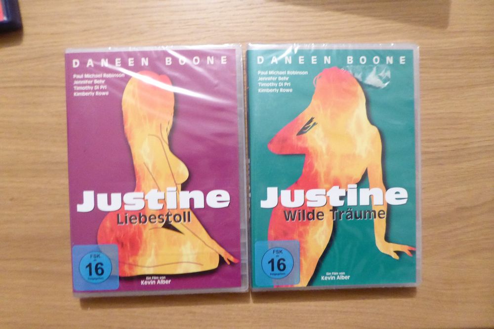 2x DVD Justine Liebestoll & Wilde Träume (Neu und originalverpackt) in ...