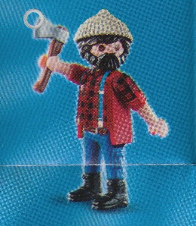 PLAYMOBIL FI?URES 70025 SERIE 15 boys 06 WOODCUTTER LUMBERJA | Kaufen ...
