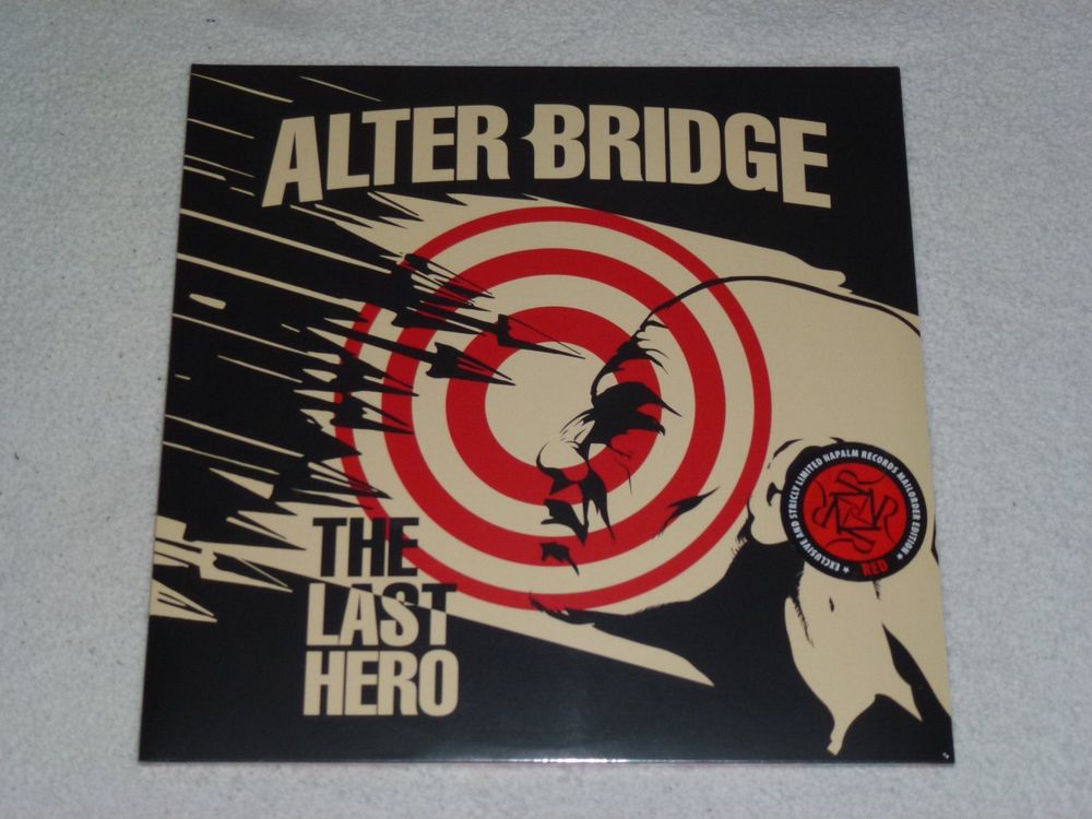 Do-LP ALTER BRIDGE - THE LAST HERO / LIMITED EDIT.RED VINYL (Neu und ...