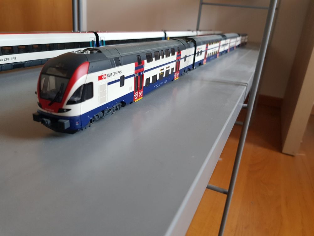 Liliput SBB RABe 511 ZVV AC digital, 4-teilig (Gebraucht) in Oberburg für CHF 369 – mit ...