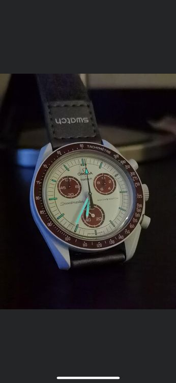 Omega X Swatch Speedmaster - MISSION TO PLUTO - MoonSwatch (Neu und originalverpackt) in ...